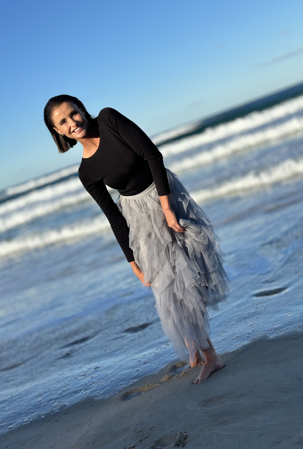 Looking For Love Skirt - Platinum