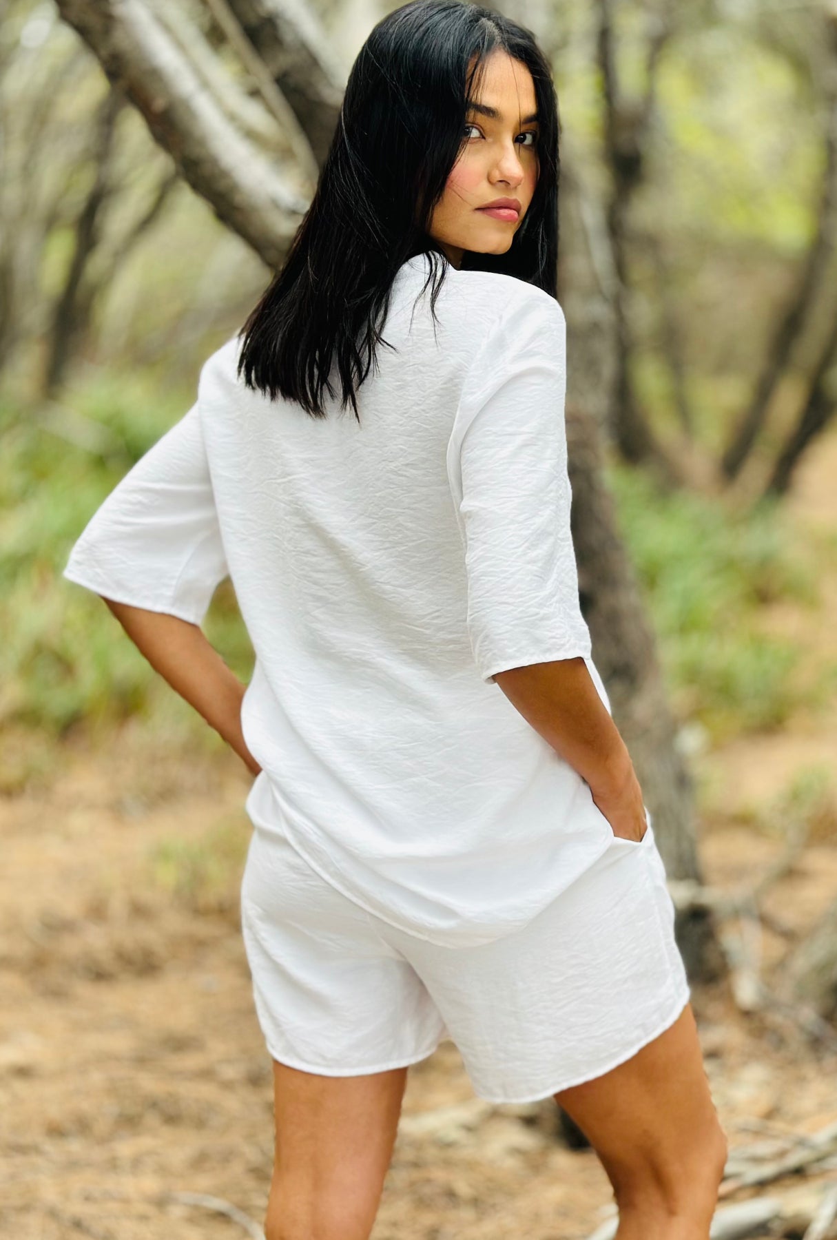 Bring The Glam Short - Salt